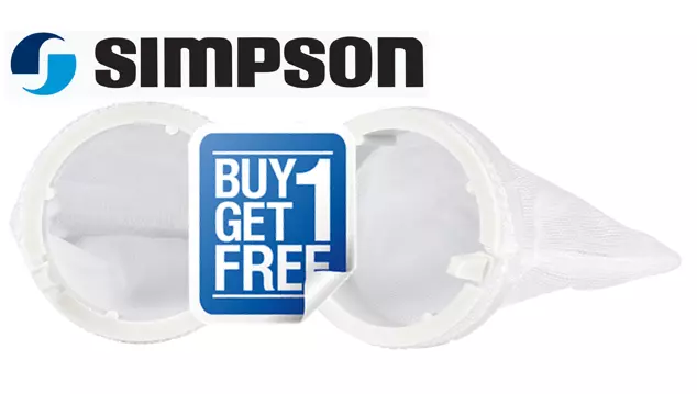 SIMPSON WASHING MACHINE Lint Filter Bag EZISET 0564257398 0081203001 ...