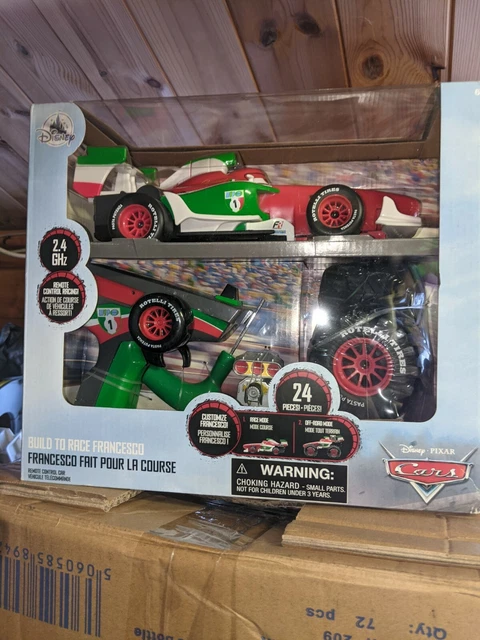 DISNEY STORE PIXAR Cars Francesco Bernoulli Build to Race Control ...