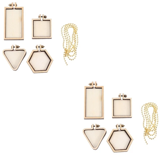 2X CERCEAUX À broder petits broderie jeu d'arceaux cadre de broderie ...