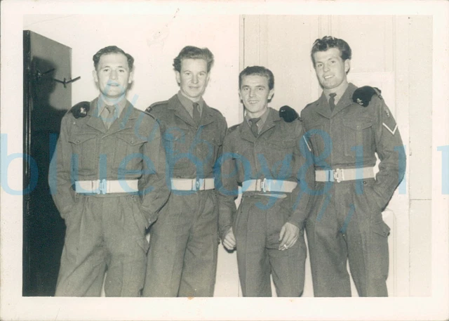 1950S BRITISH SOLDIER Photo of REME Boxing team West Germany 3.5x2.5" £ ...
