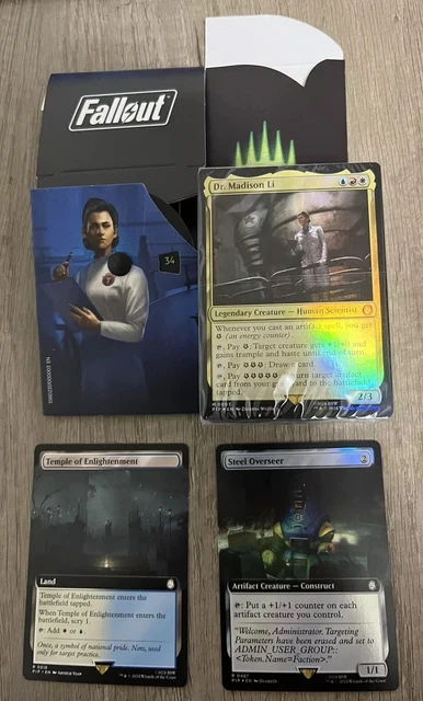DR. MADISON LI Science! Mattone sigillato Fallout Commander con extra ...