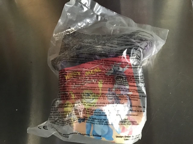 MCDONALDS HAPPY MEAL Toy . MONSTERS INC PURPLE MONSTER . NEW SEALED ...