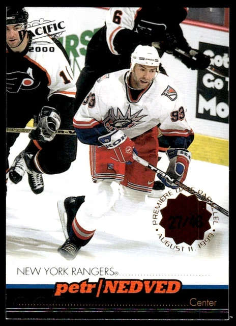 1999-00 PACIFIC PREMIERE DATE /46 Petr Nedved New York Rangers #276 $22 ...