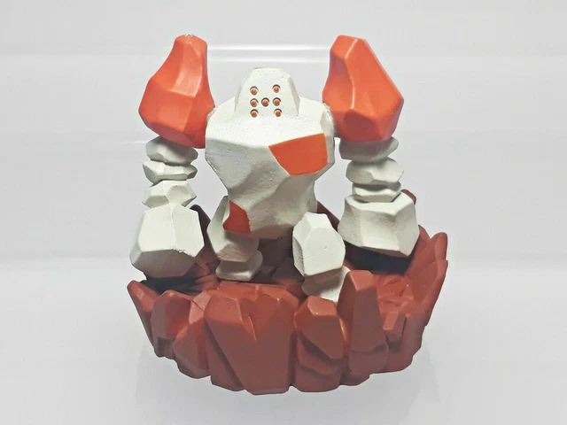 REGIROCK POKEMON FIGURE Diorama Tomy Zukan 1/40 Scale Toy Japan M04 2in ...