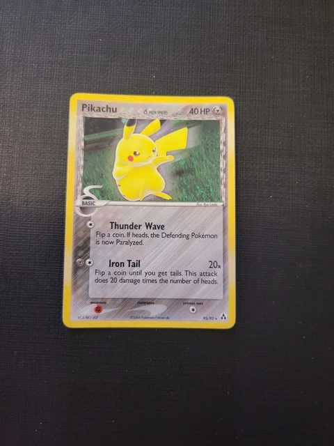 POKÉMON JCG PIKACHU EX Legend Maker 93/92 Secret Holo Rare EUR 58,24 ...