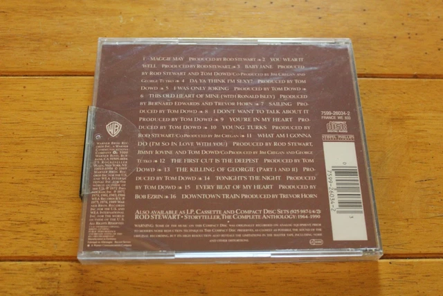 THE BEST OF Rod Stewart CD Warner Platinum Specials Rock Pop Bonus NEW ...