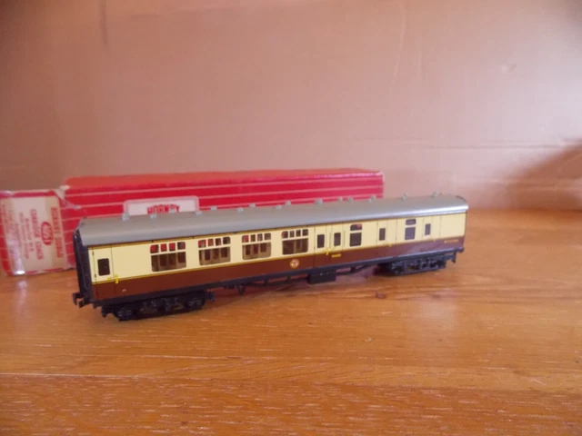 HORNBY DUBLO 4051 BR Mk 1 BRAKE 2nd COACH No W34290 in BR Brown & Cream ...