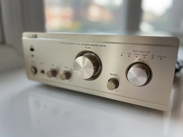 DENON UPA-F88 STEREO Separate Integrated Amplifier Hi-Fi + Built In ...