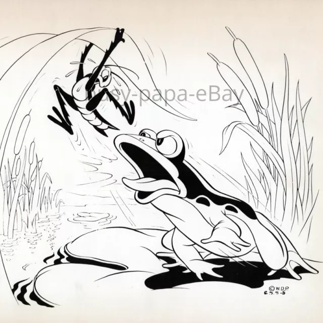 1939 GOOFY AND Wilbur Animated Mickey Mouse Walt Disney Cartoon Press ...