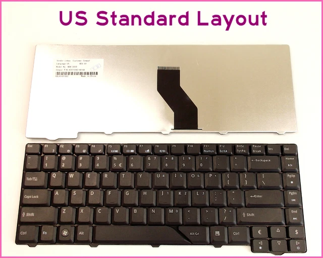 LAPTOP US LAYOUT Keyboard for Acer Aspire 5730 5730Z 4720 4730 ...