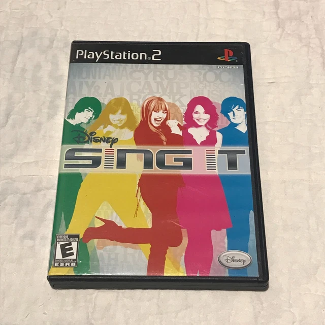 DISNEY SING IT PS2 PlayStation 2 Video Game with Manual $2.95 - PicClick CA