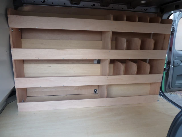 FORD TRANSIT CUSTOM L2 Wooden Racking/Tool Storage/ Shelving £220.00 ...