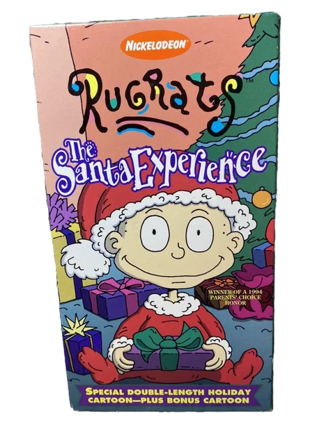 RUGRATS THE SANTA Experience VHS Nick Nickelodeon Vintage & Rare 1996 ...