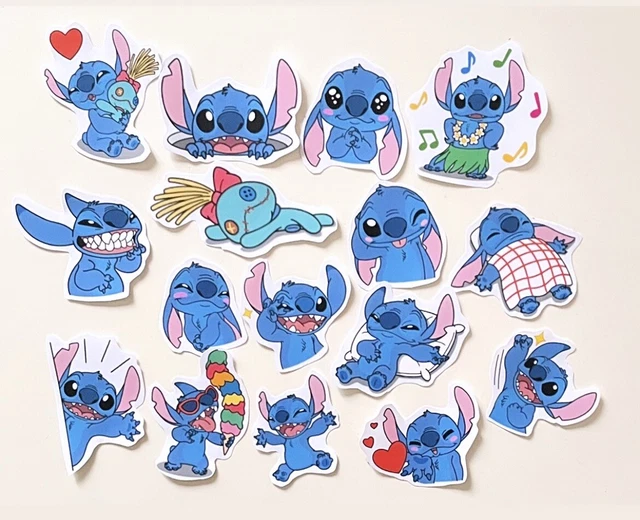 LILO AND STITCH Stickers Cute Disney Stitch And Lilo EUR 4,64 - PicClick FR
