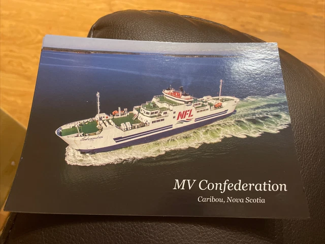 PEI SHIP FERRY Postcard Mv Confederation 2022 Season Release $2.99 ...