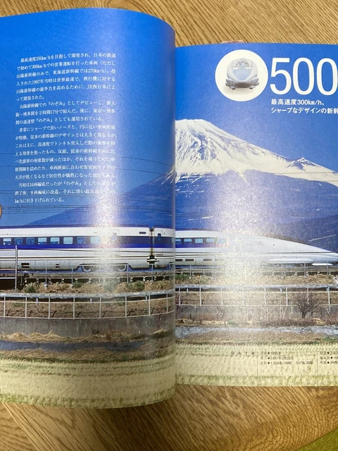 COMPLETE VISUAL GUIDE ALL Shinkansen Models Bullet Train Book KAMOME JR ...