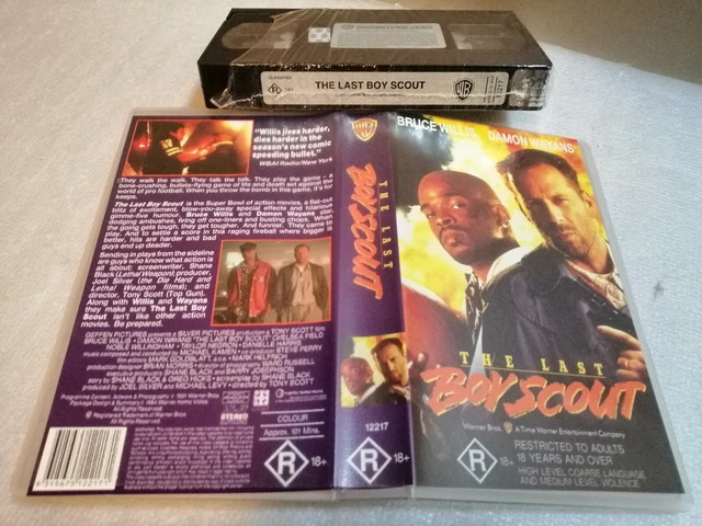 THE LAST BOY SCOUT (1992) - Australian Warner Home Video Release ...