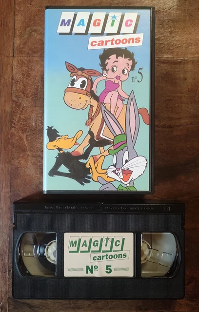 VHS MAGIC CARTOONS N.5 TOM & JERRY VIDEO Leggere Descrizione EUR 7,90 ...