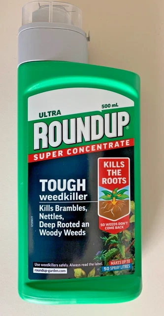 ROUNDUP ULTRA TOUGH Weed Killer Concentrate 500ml £24.99 - PicClick UK