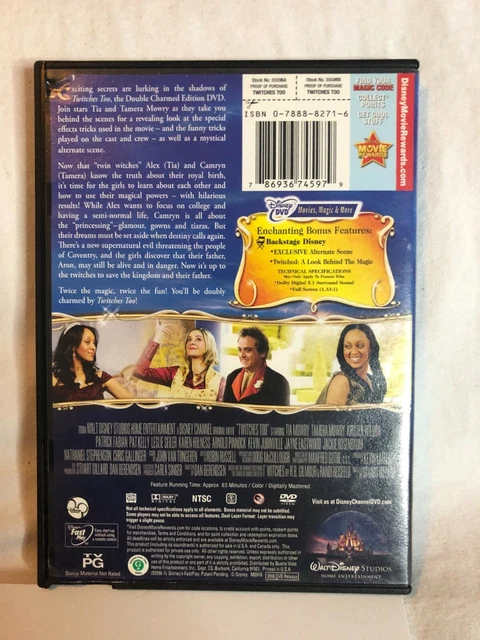 TWITCHES TOO DOUBLE Charmed Edition - DVD Movie $15.86 - PicClick CA