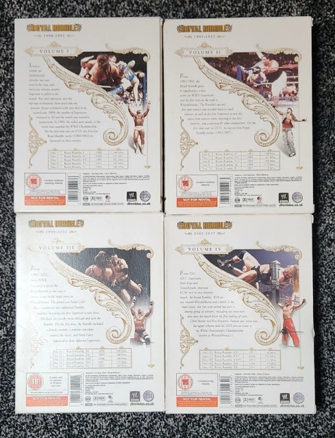 ROYAL RUMBLE-THE COMPLETE Anthology Dvd. 1988-2007 £300.00 - PicClick UK