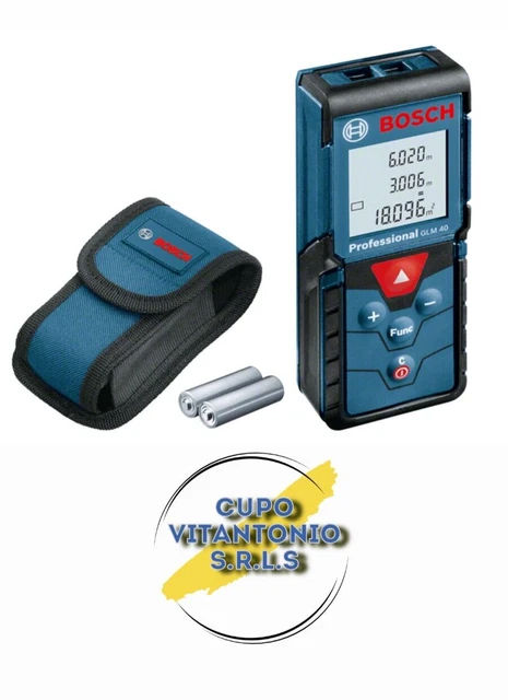BOSCH 40 METRI Distanziometro Laser Glm 40 EUR 115,00 - PicClick IT