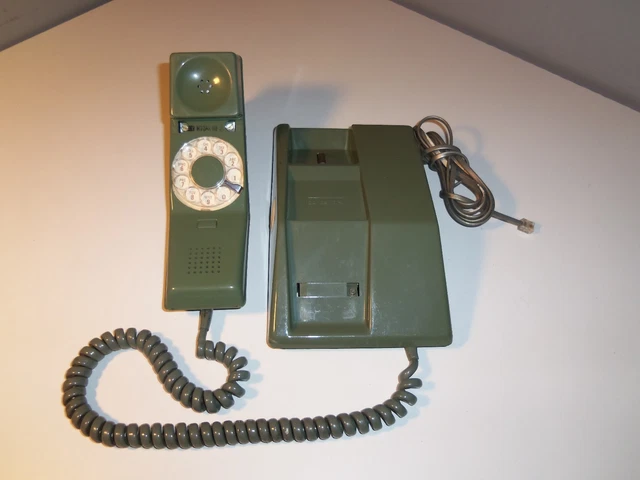 VINTAGE 1970'S NORTHERN Telecom Electric Rotary Dial Contempra ...
