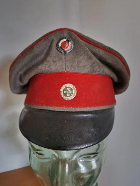 WW1 GERMAN Cap Original Trench Combat Field Gray £409.62 - PicClick UK