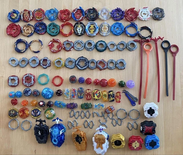 BEYBLADE LOTE METAL Fusion Burst Bakuten Shoot TAKARA TOMY Spinning Top ...