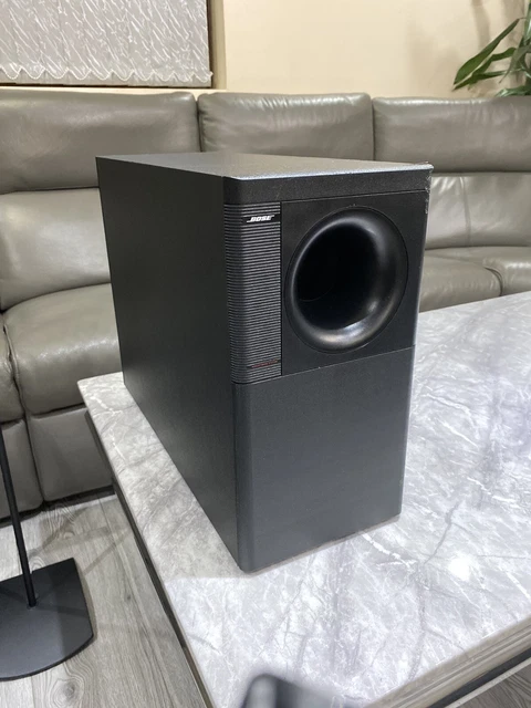 BOSE ACOUSTIMASS 5 Series 3 III Passive Subwoofer Speakers 2x Base Cube ...