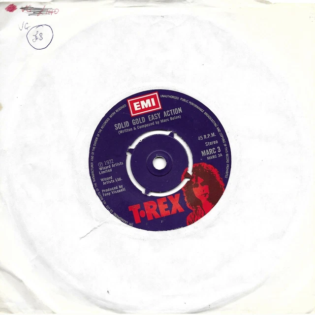 TREX T [TYRANNOSAURUS] Rex Marc Bolan Solid Gold Easy Action VG+ copy ...