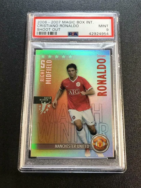 CRISTIANO RONALDO 2006 Magic Box International Shoot Out Holofoil Card ...
