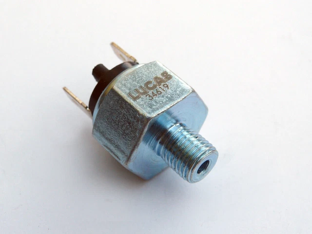GENUINE LUCAS SPB401 Hydraulic Brake Light Switch, 34619, Triumph T140 ...