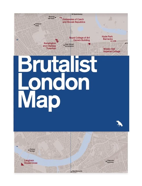 BRUTALIST LONDON MAP: Guide to Brutalist architecture in London - 2nd ...