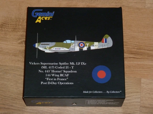 GEMINI ACES 1/72 Spitfire Mk IX RCAF No.443 (Hornet) Sqn. GARAF1008 LE ...