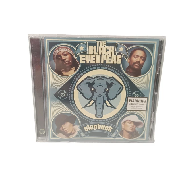 ELEPHUNK BY THE Black Eyed Peas CD Album Dance Pop R&B Rhythm Music ...