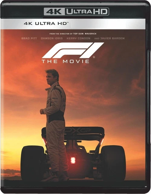 F1: THE MOVIE (2025): Brad Pitt, Formula One - NEW US RgFree 4K UHD BLU-RAY $84.65 - PicClick AU