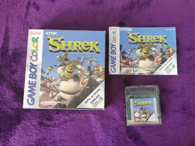 SHREK FAIRY TALE Freakdown Leer Descripción Original Pal Eur Game Boy ...