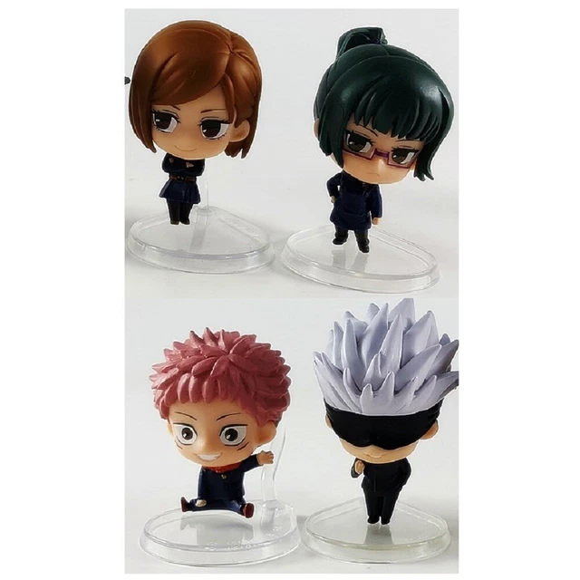 JUJUTSU KAISEN MINI Figure Set Yuji Satoru Maki Nobara Capsule ...