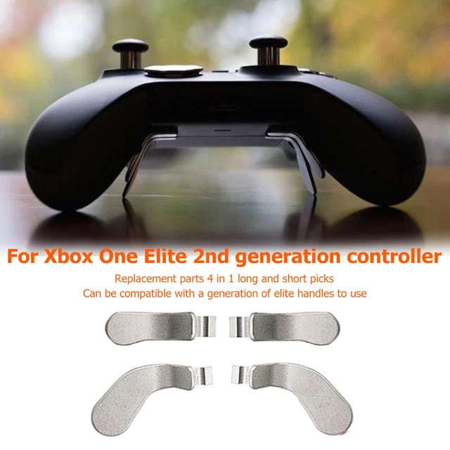 GAMEPAD SWAP THUMB Grips Analog For Xbox One Elite Series (Silver) #g £ ...
