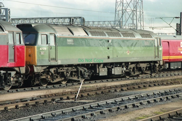 B1 35MM NEGATIVE Class 47 47519 Crewe c.1997 £2.54 - PicClick UK