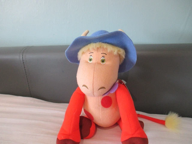 THE MAGIC ROUNDABOUT Ermintrude the cow Plush Toy 8 " Vivid with tags ...