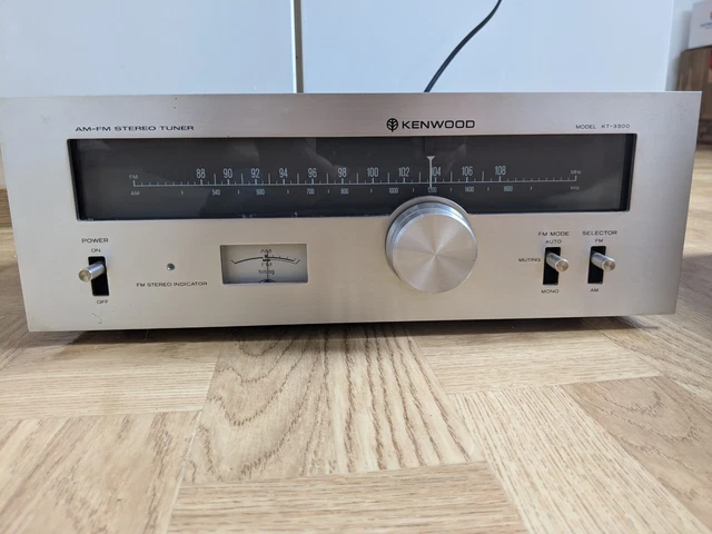 KENWOOD AM/FM STEREO Tuner Model KT-3300 - EUR 50,00 - PicClick DE