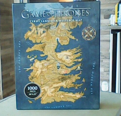 GAME OF THRONES: CERSEI LANNISTER WESTEROS MAP Jigsaw Puzzle (1000 ...