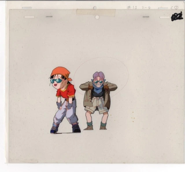 Dragon Ball Gt Original Production Cel Picture Toriyama Akira Anime Trunks Pan £15809 Picclick Uk