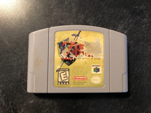 LEGEND OF ZELDA: Ocarina of Time (Nintendo 64, 1998) Cartridge Only $50 ...