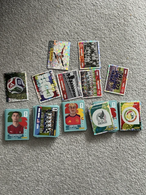 PANINI WORLD CUP 2026 Stickers And Mega Collectors Tin , 267 No ...