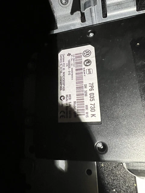 SKODA RAPID YETI Seat Vw BLUETOOTH MODULE 7P6035730K £69.99 - PicClick UK