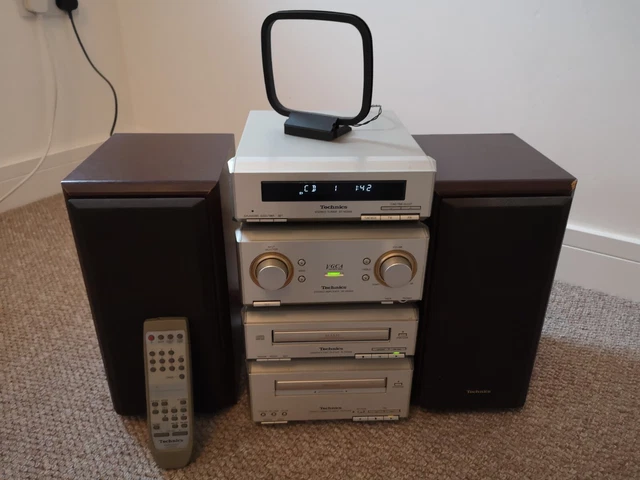 HAUT-PARLEURS TECHNICS MINI HiFi System SL-HD350 RS-HD350 ST-HD350 SE ...