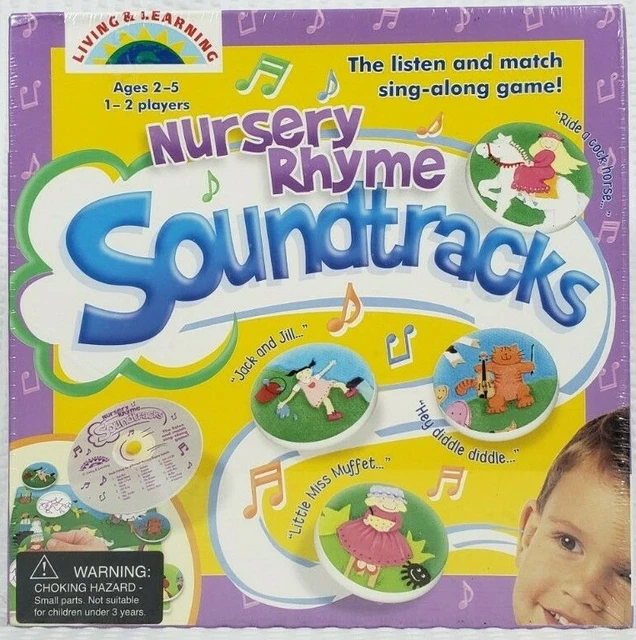 NURSERY RHYME SOUNDTRACKS Sing-Along Game By Living And Learning Ages 2 ...